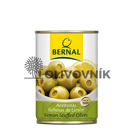 Olivy Bernal - plněné citronem (120g) | Olivovníky, citrusy, palmy