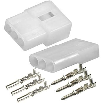 Amazon.com: Molex 3-Pin Connector Kit 0.093" 3 Sets: Home Audio & Theater