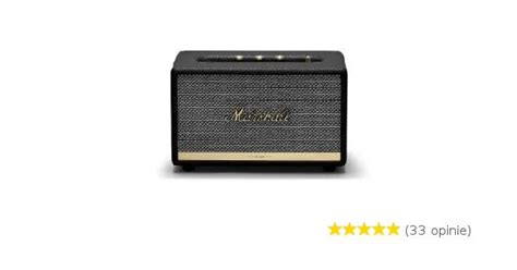 Marshall Acton II 60W Czarny - Dobra cena, Opinie w Sklepie RTV EURO AGD