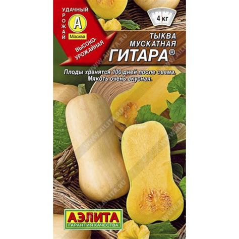 Тыква Гитара мускатная Аэлита в Санкт-Петербурге