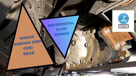 Nissan Armada Rear Differential Fluid Change - YouTube