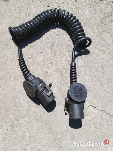 Przewód Kabel Spiralny TIR Naczepa 24V 7-Pin ABS/EBS Wabco Siewierz ...