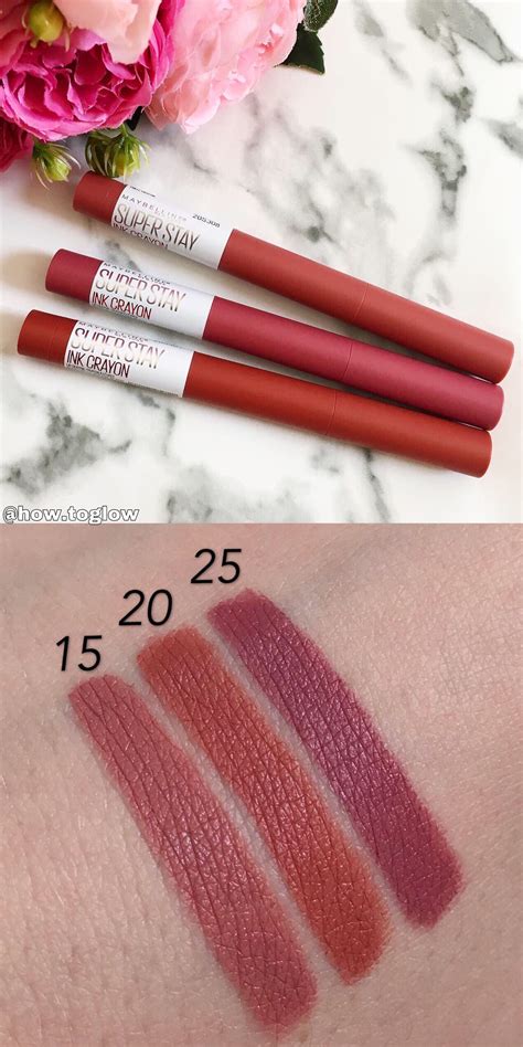Maybelline superstay ink crayon – Artofit