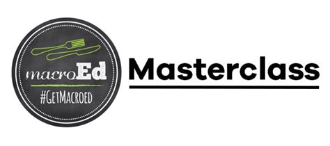 Masterclass - GetMacroEd