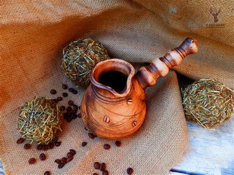 Турка для заварювання кави | Керамические чайники, Дизайн керамики ...