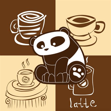 PANDA COFFEE by GTH089 on DeviantArt