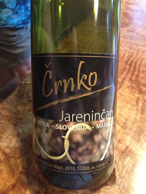 Yummy and cheap white wine from Maribor, Slovenia, home to the oldest ...