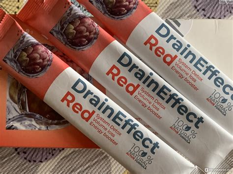 NL International Energy slim DrainEffect RED - «Отлично гонит воду 👍 ...