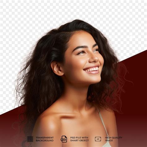 Psd hermosa mujer asiática aislada en un fondo transparente | Archivo ...