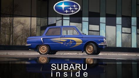 Поставили мотор SUBARU в ЗАЗ - YouTube