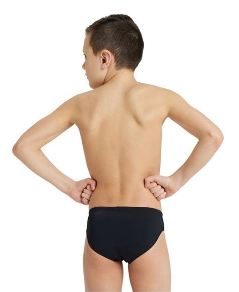 Плавки детские ARENA SOLID BRIEF JR black-white за 58 руб.