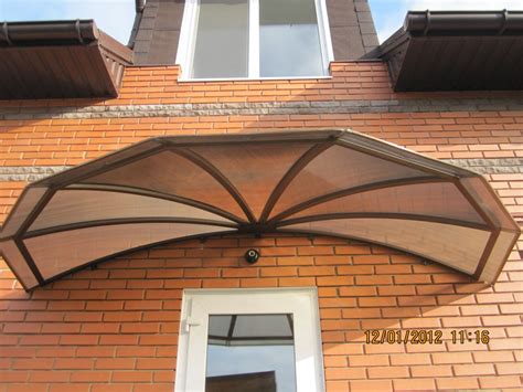 Козирки з полікарбонату для дому в Україні на Terner Group