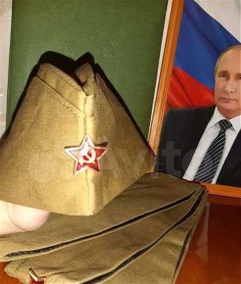 Пилотка советская с красной звездой | Festima.Ru – частные объявления