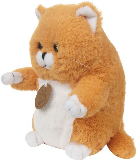 Игрушка мягкая Толстый кот 16 см (рыжий) Lapkin купить недорого