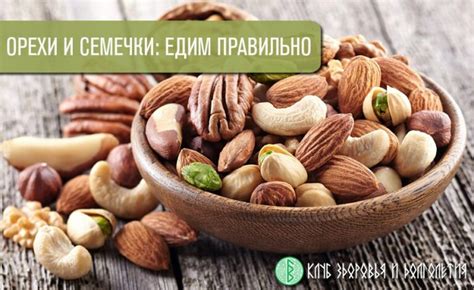 ОРЕХИ И СЕМЕЧКИ: ЕДИМ ПРАВИЛЬНО - Твой интернет