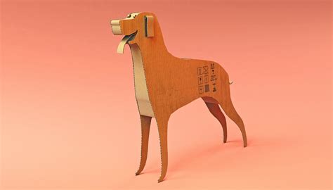 CARDBOARD BOX DOG on Behance