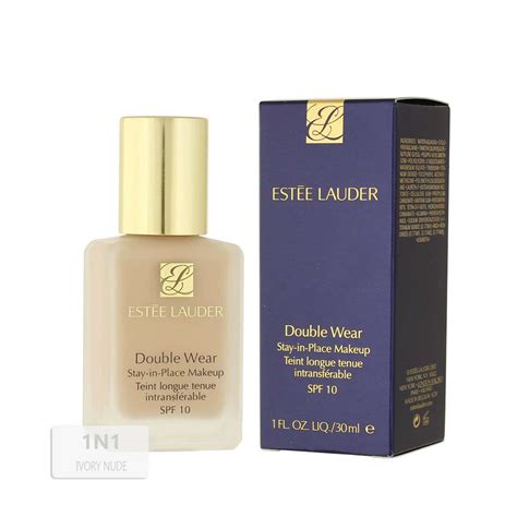 Estée Lauder Double Wear Stay-in-Place Makeup (1N1 Ivory Nude) 30 ml ...