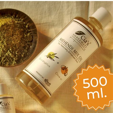 Mehendi mix oil – 500 ml – Cia's Shreemati