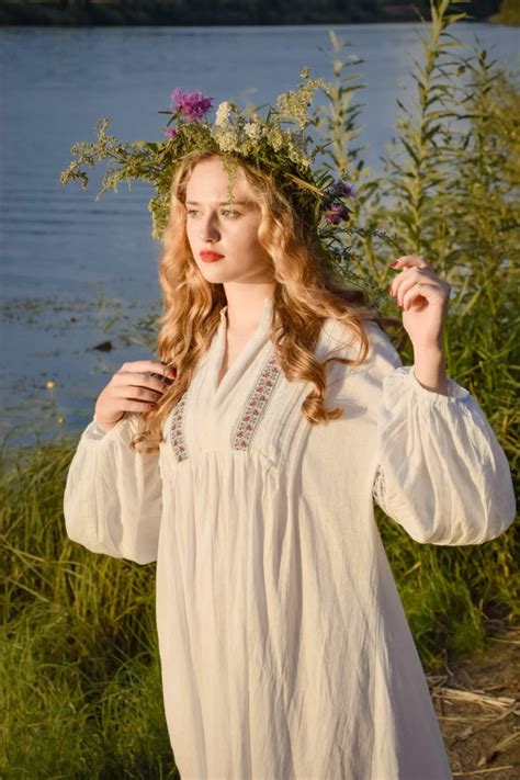 #Иванкупала #славянка #slavic | Платья, Сшить платье, Блондинка