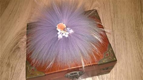 DIY : Брошь из меха / Fur brooch - YouTube