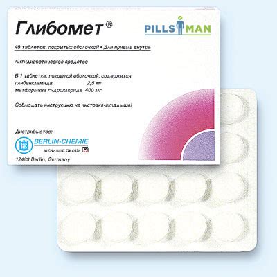 Глибомет - инструкция по применению и цена
