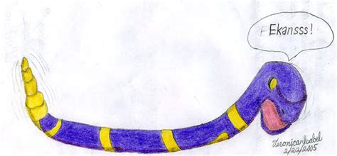 It's Ekans! by VeronicaIsabel on DeviantArt