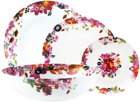 Посуда Domenik (22 фото): описание наборов Paradise Bird, Caress Modern ...