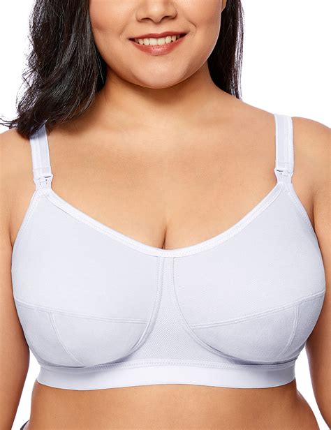 Women's Breathable Supportive Plus Size Cotton Maternity Nursing Bra | eBay