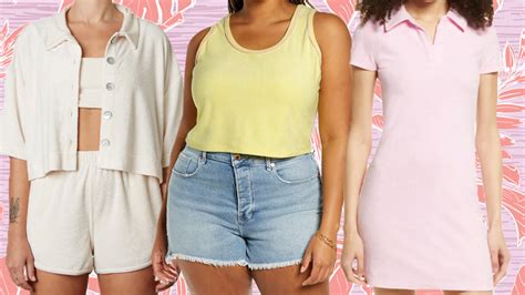 Terry Cloth Trend: Shop Terry Fashion Pieces For Summer 2021 | StyleCaster