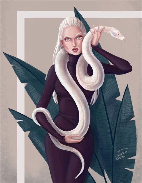 девушка со змеей – Google Поиск | Art, Snake, Animals