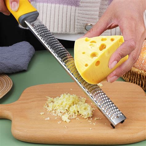 Терка Microplane Zester для сыра и цитрусовых серая / Терка Микроплан ...