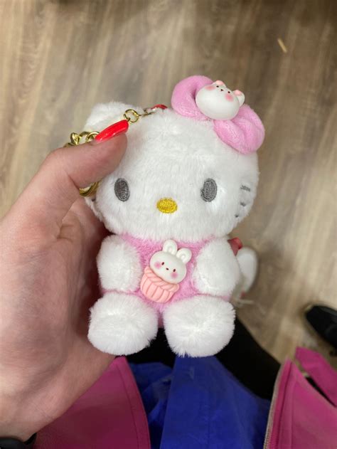 Брелок Hello Kitty с карабином на ключи, сумку, рюкзак - купить с ...