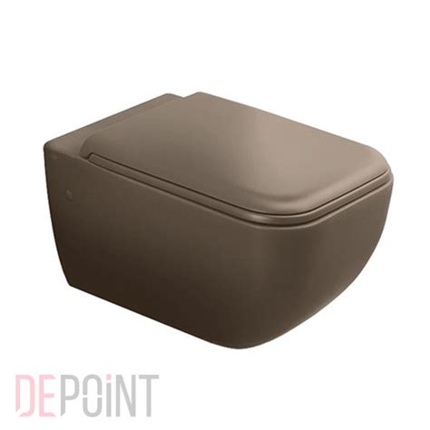 ᐉ Унитаз подвесной Cielo Shui Comfort, коричневый (SHCOVS-AN) Купить в ...