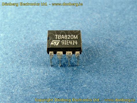 Semiconductor: TBA820M (TBA 820M) - AUDIO AMPLIFIER 2W 8P = KA2201...