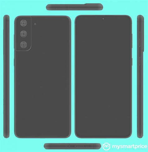Samsung Galaxy S21+ с плоским экраном позирует на рендерах | PriceMedia