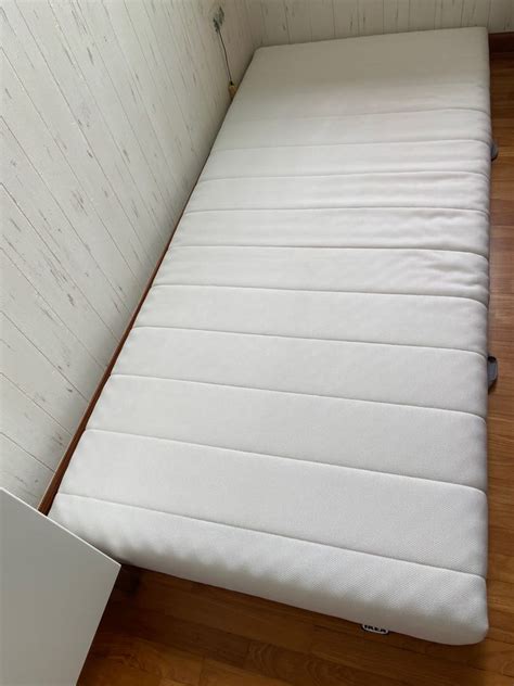 Ikea Asvang single size mattress, Furniture & Home Living, Furniture ...