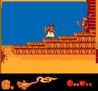 Марио 8 бит | Игра Денди (Dendy) "Aladdin ( irate) / Аладдин" Онлайн