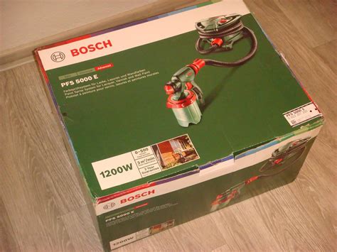 STŘÍKACÍ MALÍŘSKÁ PISTOLE - BOSCH PFS 5000 E - NOVÁ - VYZKOUŠENÁ | Aukro