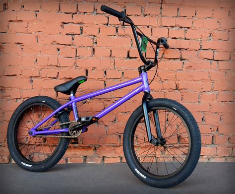 Велосипед BMX - Kench Arrow Chr-Mo (2021) фиолетовый (трюковый ...