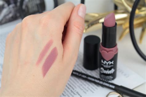 NYX Professional Makeup Suede Matte Lipstick & Matte Lip Liner ...