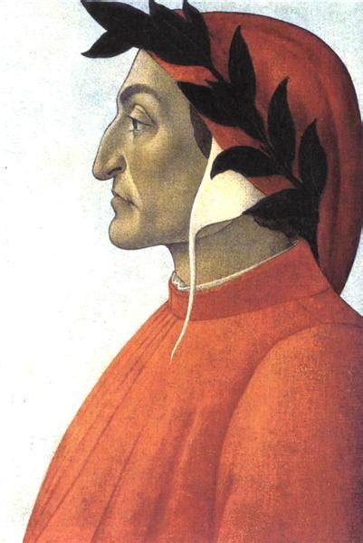 Portrait of Dante, c.1495 - Sandro Botticelli - WikiArt.org
