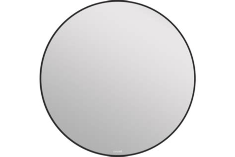 Зеркало Cersanit ECLIPSE smart 100x100 с подсветкой круглое в черной ...