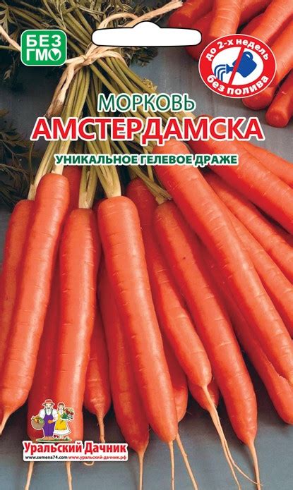 Морковь Амстердамска ДРАЖЕ Ур.Дачн.