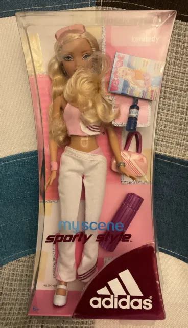 MATTEL 2006 RARE My Scene Barbie Sporty Style Adidas Kennedy Yoga Toy ...