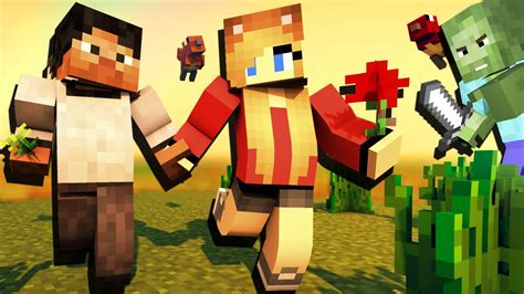 ВНЕЗАПНО ПОДКРАЛСЯ - Minecraft с Девушкой #5 - YouTube
