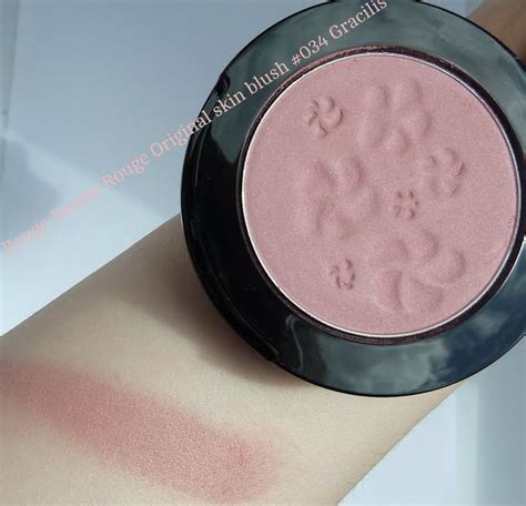 Rouge Bunny Rouge Original skin blush Gracilis 034 swatches/ Румяна Руж ...