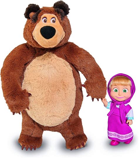 Simba Masha & The Bear 12cm Doll With 25cm Bear Playset ab 16,76 ...