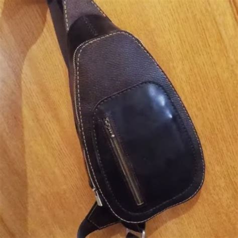 Выкройка кожаная сумка Слинг (сумка sling)