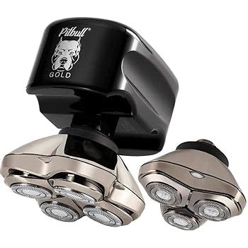 Skull Shaver Pitbull Gold PRO with Bonus CR3 Blade Men’s Electric Head ...