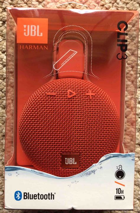 JBL Clip 3 Specs, Specifications - Tom's Tek Stop